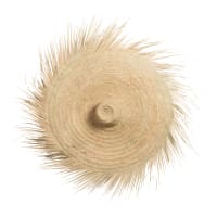 Chapeau de paille naturelle xxl osier naturel 100 cm | Maisons du Monde