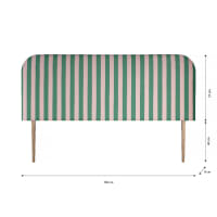 Kopfteil aus Teddy 160x120cm. Moon | Maisons du Monde