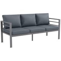 Divano da giardino in legno verde 152x80 cm Kairo | Maisons du Monde