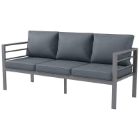 Divano da giardino in legno verde 152x80 cm Kairo | Maisons du Monde