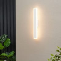 Applique alluminio e acrilico bianco h 4,2 cm Orlène | Maisons du Monde