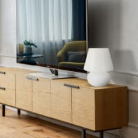 Lámpara de mesa perro blanco Sprint | Maisons du Monde