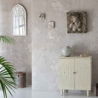 Espejo de madera dorada 100 x 78 cm oro Matignon | Maisons du Monde