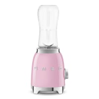 Mini blender vintage rouge + 1 bouteille Smeg Années 50 | Maisons du Monde