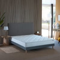 Ensemble matelas ressorts sommier couette oreillers 2x80x200 | Maisons ...