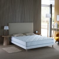 Ensemble matelas ressorts sommier couette oreillers 2x80x200 | Maisons ...