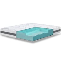The white stone materasso in memory foam matrimoniale francese 135x19 ...