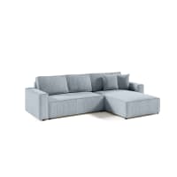 Ecksofa mit Cordbezug 5 Sitzer, Grün Sekwana l | Maisons du Monde