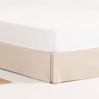 Cubre canapé algodón alto 30 cm cama 100x200 cm crudo Lisos | Maisons ...