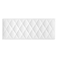 Cabecero square polipiel blanco 150 cm Dreams | Maisons du Monde
