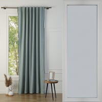 Rideau à passant toile de coton Jules | Maisons du Monde