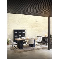 Lámpara de sobremesa de hierro en color oro de 32x32x49cm | Maisons du ...
