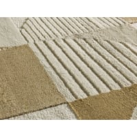 Geometrischer Teppich mit kurzem Flor - bunt - 120x160 cm MEMPHIS ...