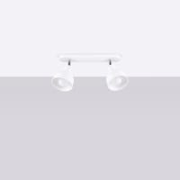 Plafonnier Acier Bois/Blanc GU10 3 Verdo Verdo | Maisons du Monde