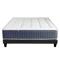 Matelas mémoire forme sommier couette oreiller vert 160x200 | Maisons ...