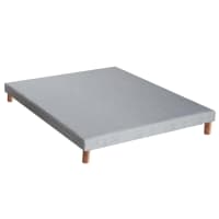 Ensemble 180x200 mémoire de forme - sommier kit Le paisible | Maisons ...