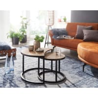 Lowboard mit Schublade aus Spanplatte, Schwarz | Maisons du Monde