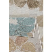 Runder Teppich für den Außenbereich mit Mandala-Muster Blau Mandala ...