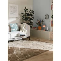 Weicher taupe Teppich 160x230 Nube | Maisons du Monde