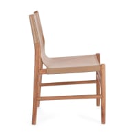 Silla Compass en rattan natural y madera de fresno Compass | Maisons du ...