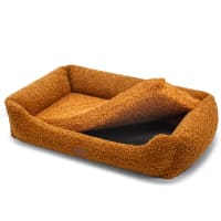Panier pour animaux motif à rayures beiges et marron Bill | Maisons du ...