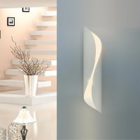Applique LED 20W snake luce da 3000K a 6500K metal bianco 84cm ...
