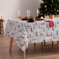 Mantel azul y blanco a rayas 250x140 Marshall | Maisons du Monde