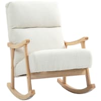 Silla giratoria tela crema | Maisons du Monde