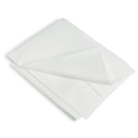Drap housse percale de coton blanc Nina | Maisons du Monde