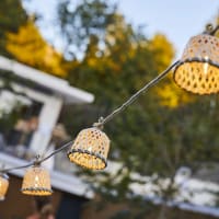 Cadena de luces solares maly 20 led de 13 m Maly | Maisons du Monde