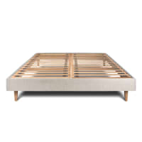 Rete Matrimoniale 180x195 H 35cm in Legno Naturale Ortopedica ORANGE ...