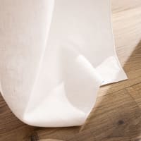 Rideau à oeillets gaze de coton sable 140x240 Carla | Maisons du Monde