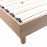 Sommier kit en bois massif 13 cm naturel 140x190 | Maisons du Monde