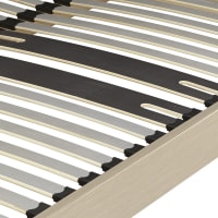 Sommier à assembler 160x200 finition chêne moyen Dreamkit | Maisons du ...