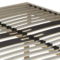 Sommier à assembler 160x200 finition chêne moyen Dreamkit | Maisons du ...
