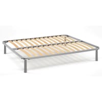 Rete Matrimoniale 180x195 H 35cm in Legno Naturale Ortopedica ORANGE ...
