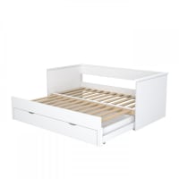 Cama baúl eléctrica negra en polipiel con mando 200x200 cm Futura ...