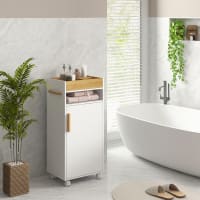 Etagère pont wc bas blanche Tado | Maisons du Monde