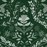 Papier peint Restore vert 1005x52cm Tropical | Maisons du Monde
