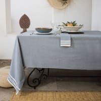 Mantel + 4 servilletas algodón 150x250 Mahdia | Maisons du Monde