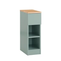 Comodino in metallo verde mandorla 40 cm Pantone | Maisons du Monde