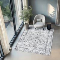 Tappeto Grigio/Nero 155 X 229 cm Adirondack | Maisons du Monde