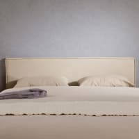 Tête de lit rembourrée de 150-160 cm, beige Luann | Maisons du Monde