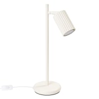 Lampe à poser métal beige Sidney | Maisons du Monde