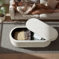 Panca 2 posti in acciaio verde oliva opaco Lizette | Maisons du Monde