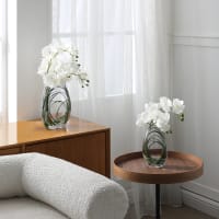 Tallo de orquídea artificial blanca H60 Phalaenopsis | Maisons du Monde