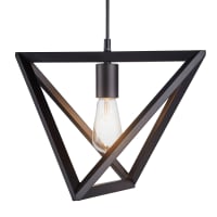 Suspension en métal noir, d.0 cm | Maisons du Monde
