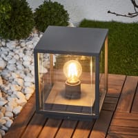 Luminaire extérieur en Aluminium Noir Siveta | Maisons du Monde