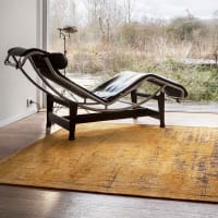 Alfombra lavable para interior/exterior amarillo 240x340cm Craft ...