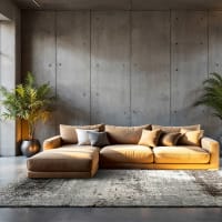 Alfombra de poliéster gris, 140x200 cm Mad men virgin land | Maisons du ...